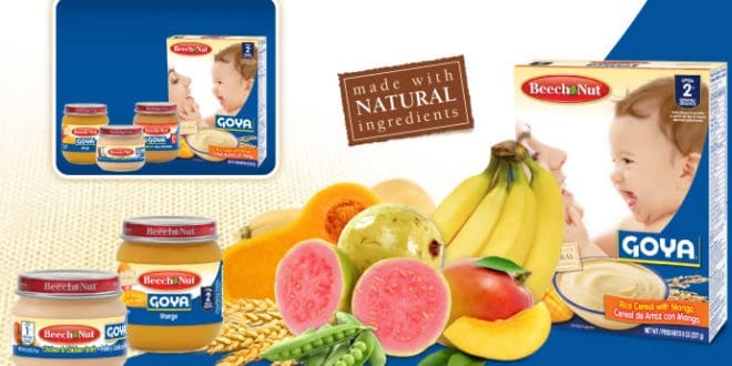 Goya incursiona en alimentos de bebé - Abasto