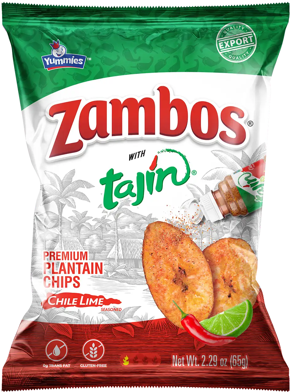 Zambos Plantain Chips Tajín® and Taqueritos: New Snack Era - Abasto